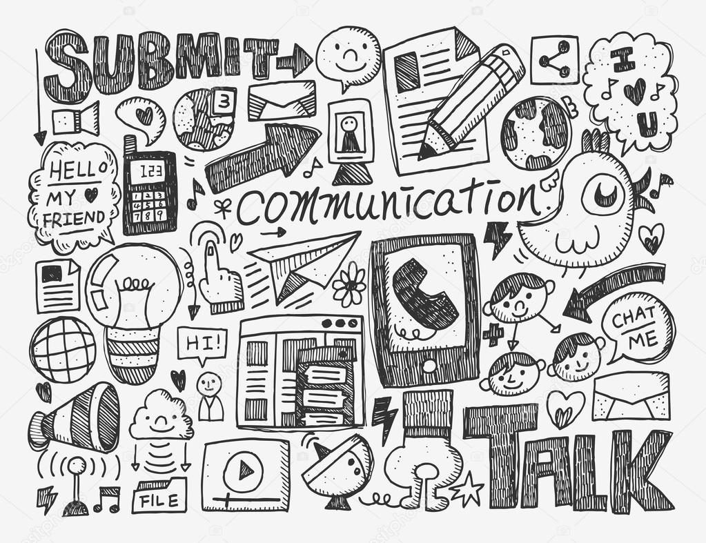 Communication background Stock Vector by ©mocoo2003 47041383