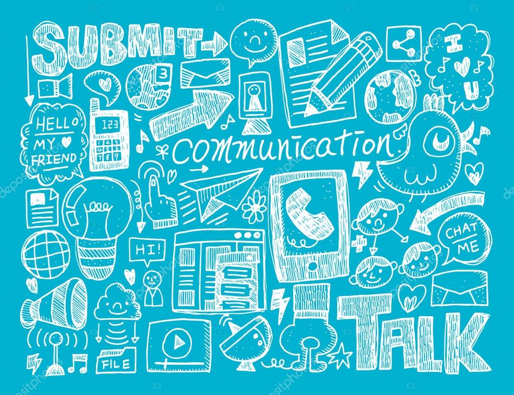 Communication background Stock Vector Image by ©mocoo2003 #47051233