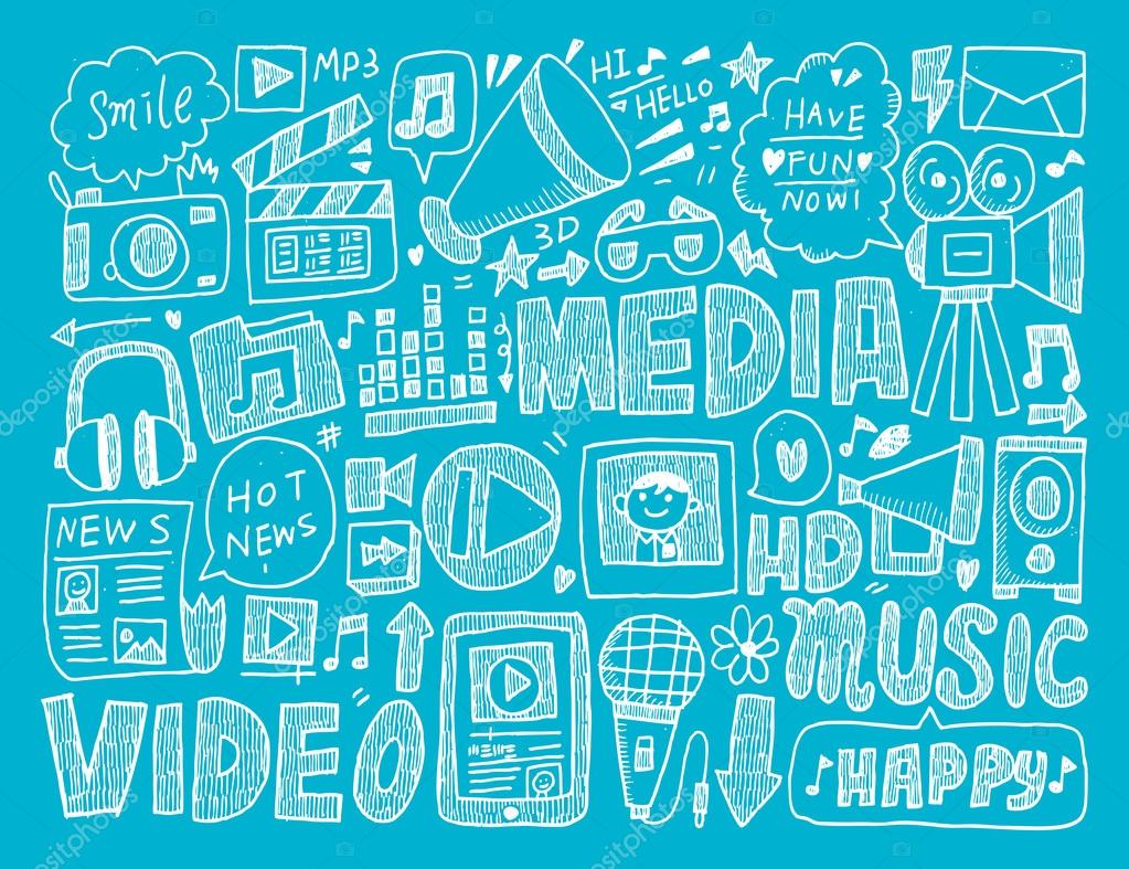 Media background Stock Vector Image by ©mocoo2003 #47594031