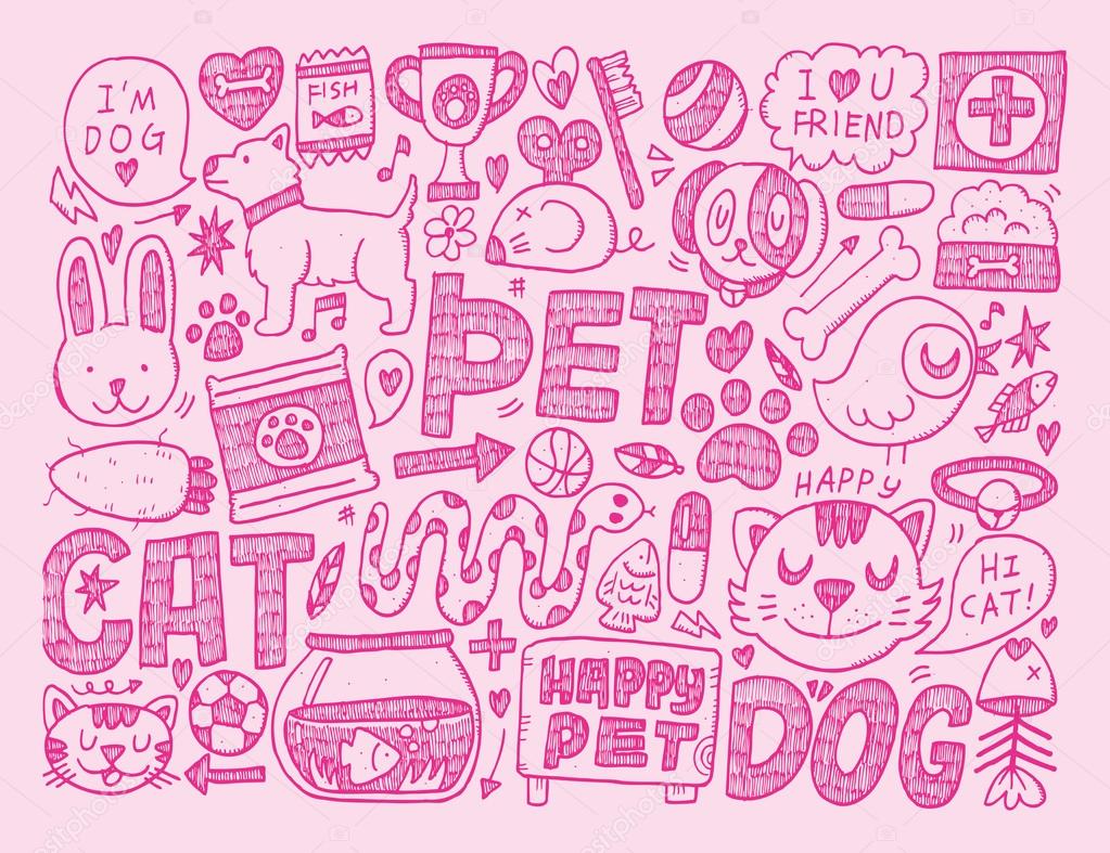 Pet background Stock Vector Image by ©mocoo2003 #49943007