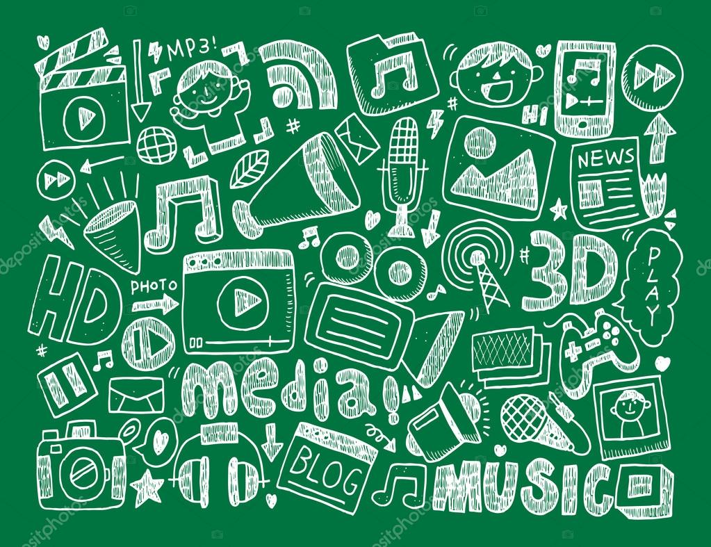 Media background Stock Vector Image by ©mocoo2003 #50614851