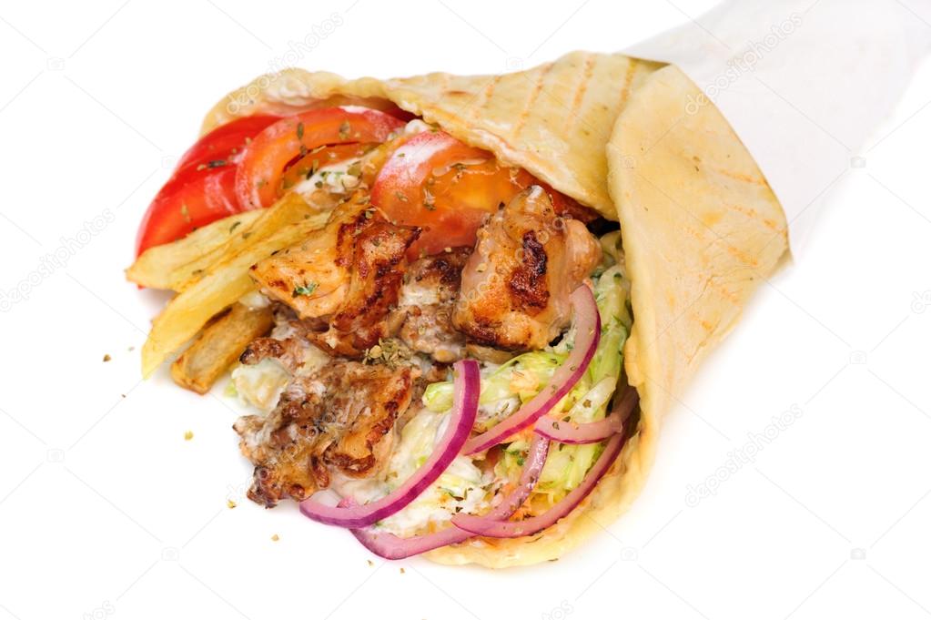 Greek gyros Stock Photo by ©starush 45859015