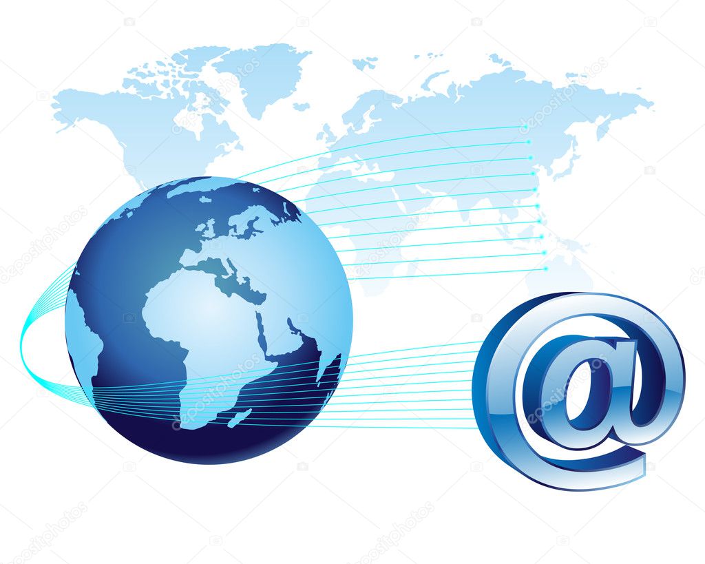 Network Stock Vector Image by ©emeritus2010 #18031907