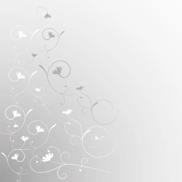 6,003 Silver flower background Vector Images | Depositphotos