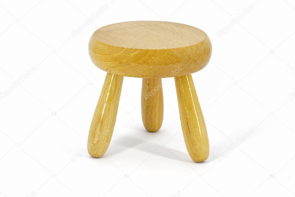 Wooden stool — Stock Photo © vladislavgajic #27414843