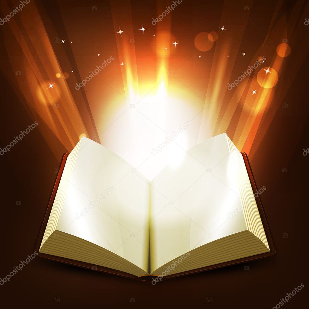 Holy And Magic Book — Stock Vector © benchyb #17201727