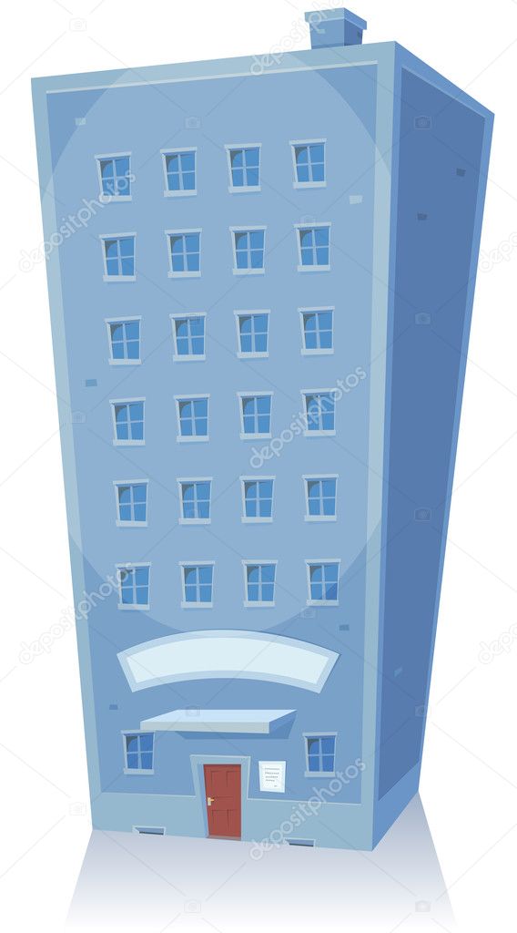 Edificio de dibujos animados 2023