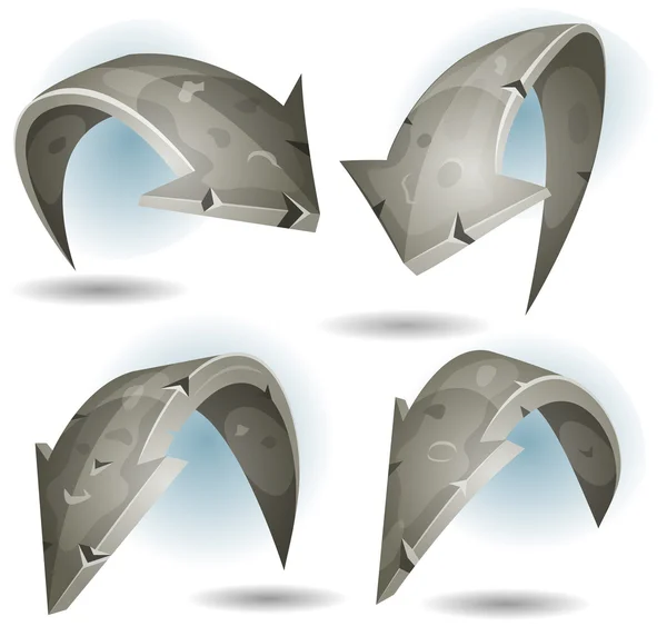 Colorful Motion Arrows Set Stock Vector Image by ©benchyb #11704415