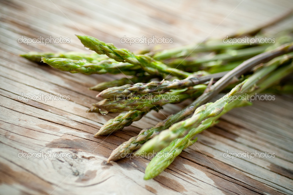 Wild asparagus — Stock Photo © viki2win #15479755 Wild asparagus — Stock Photo © viki2win #15479755