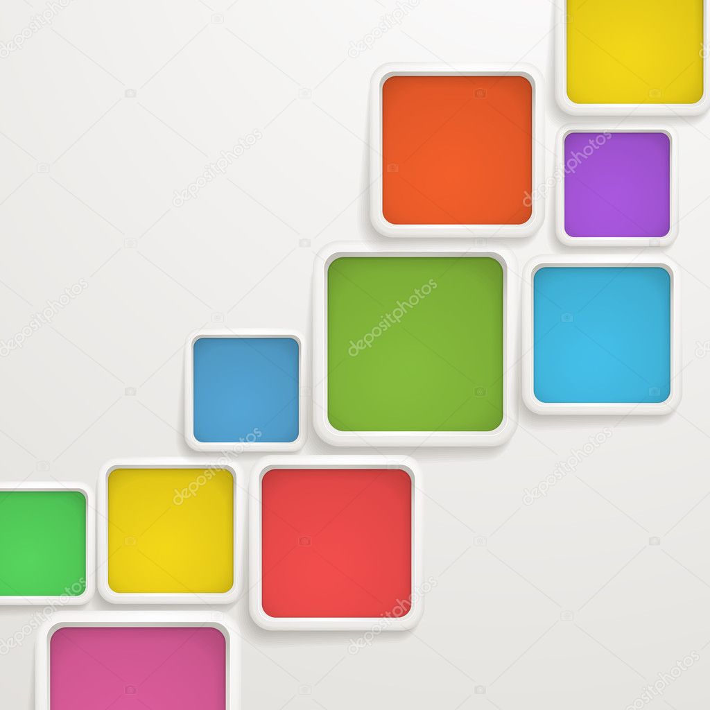 Abstract background of color boxes. Template for a text — Stock Vector ... Abstract background of color boxes. Template for a text — Stock Vector ...