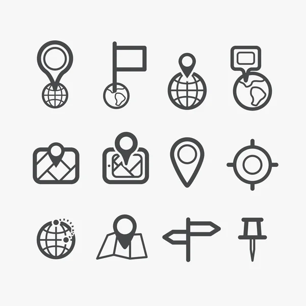 ᐈ Navigation pictogram stock vectors, Royalty Free navigation pictogram ...