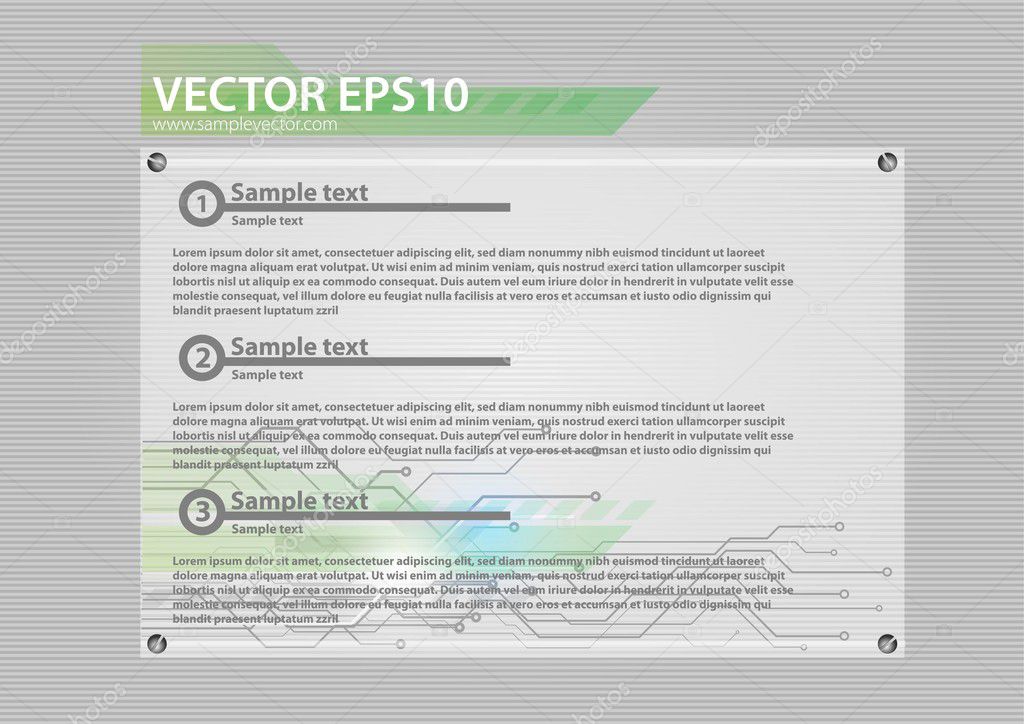 High-tech background Stock Vector Image by ©Mix3r #12359275