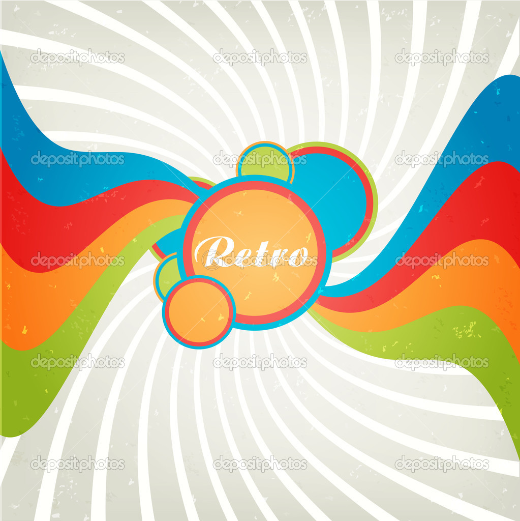 Retro background vector Stock Vector by ©Mix3r 27977643