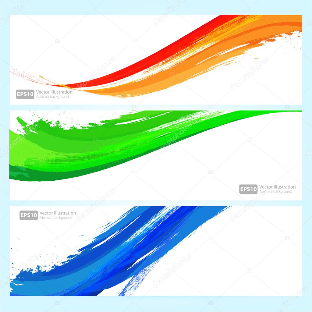 Color wavy background Stock Vector Image by ©Mix3r #43839757