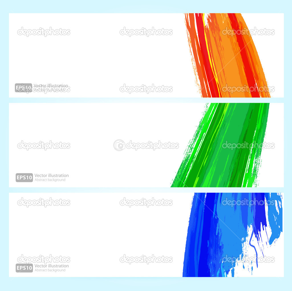 Set of abstract banners Stock Vector Image by ©Mix3r #46023333