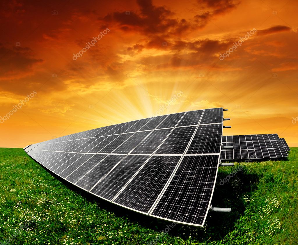 Paneles de energía solar: fotografía de stock © vencav #16316967 ...