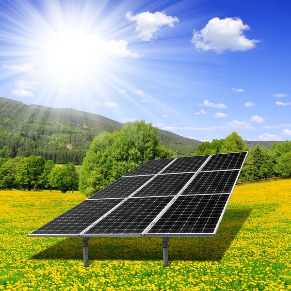 Solar energy panels — Stock Photo © vencav #66193219