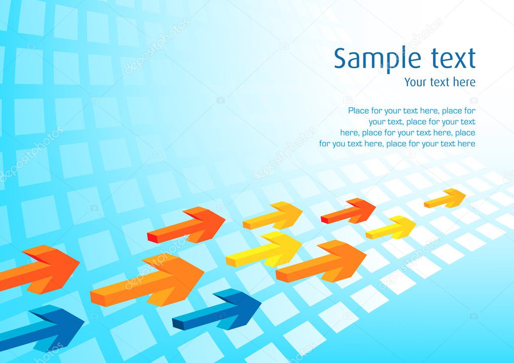 Background With Arrows Stock Vector by ©annafrajtova 14533637