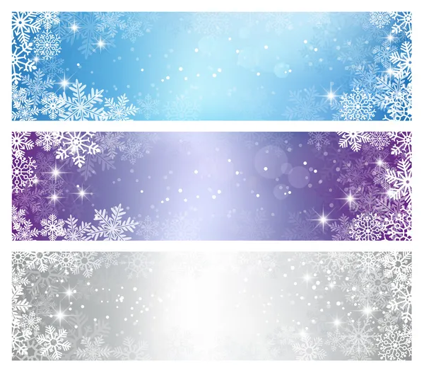 Snowflake Banner Clip Art Free
