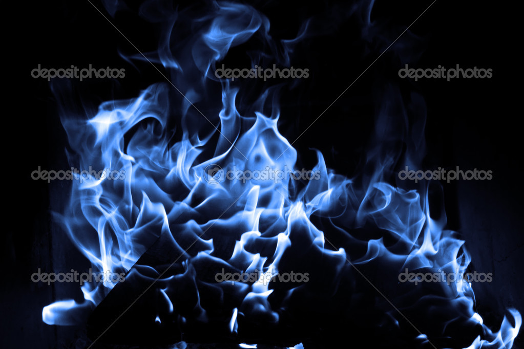 Blue flame Stock Photo by ©Adrx 35483045