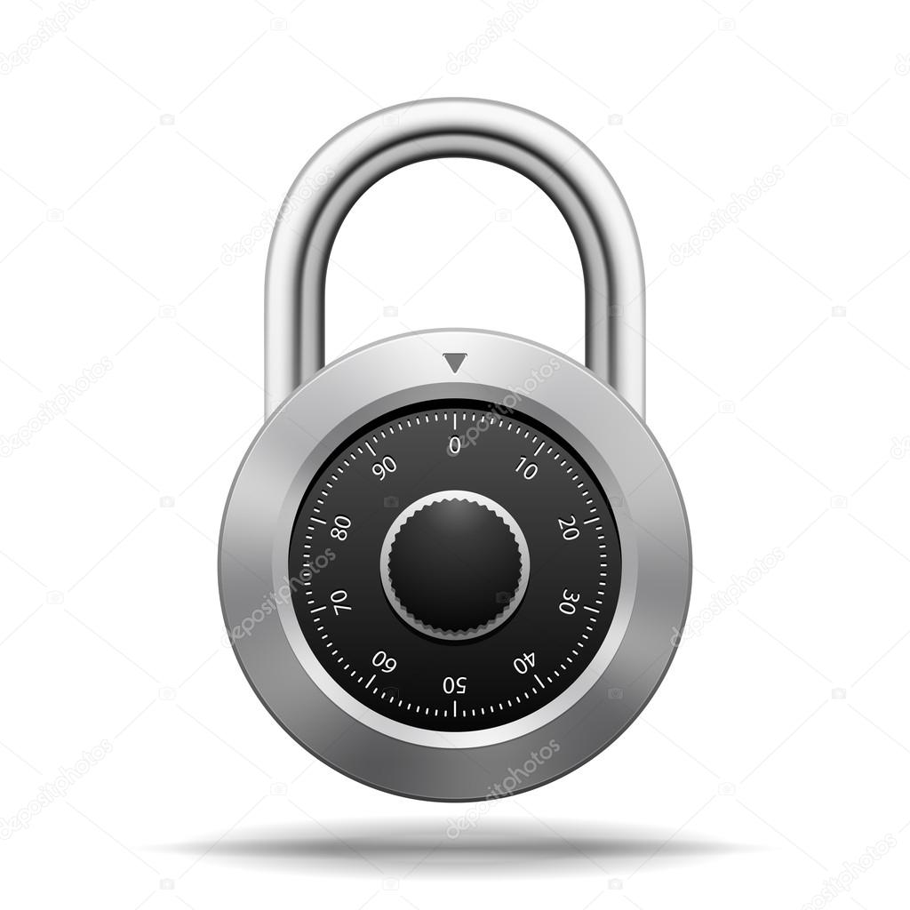 Security Padlock — Stock Vector © MSSA #12697440