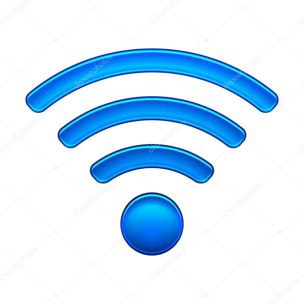Wireless Network Symbol wifi icon Stock Vector Image by ©K3star #19409259