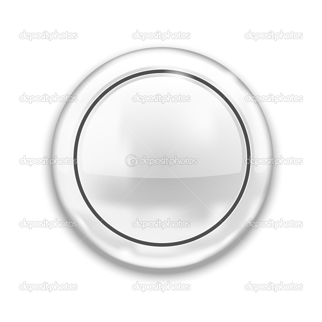Empty White Button Stock Vector Image by ©K3star #21756907