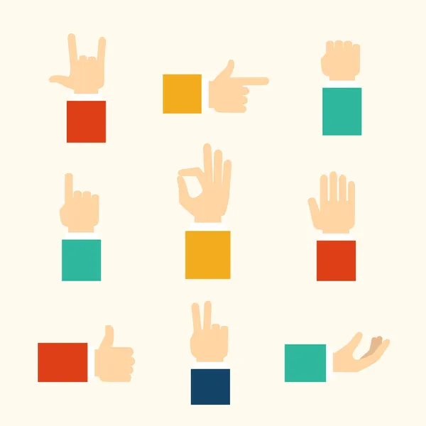 Hands flat icon. — Stock Vector © master-erik #50564489