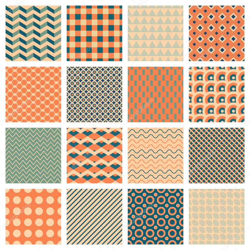 Simple geometric patterns Stock Vector Image by ©K3star #47939823