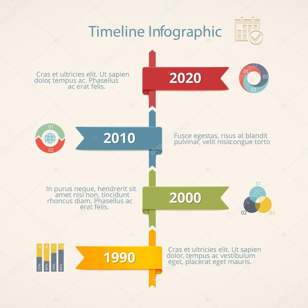 Infographic Timeline — Stock Vector © MSSA #50778021