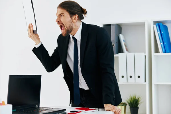 Angry office worker Stock Photos, Royalty Free Angry office worker ...