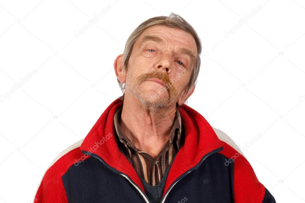 Real old man — Stock Photo © aigarsr #18525901