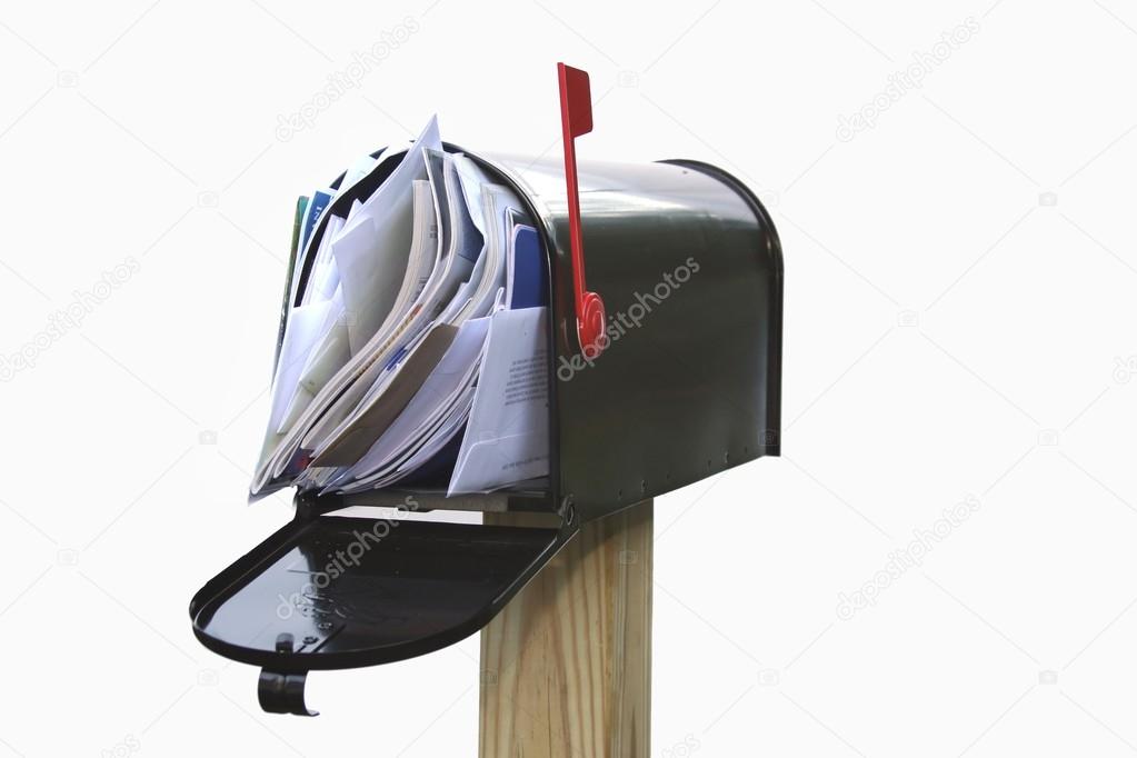 Overflowing Mailbox Stock Photo by ©steve_byland 47571137