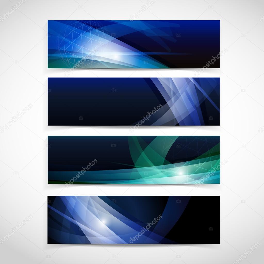 Vector Abstract Header Background. Stock Vector by ©graphixmania #29260975