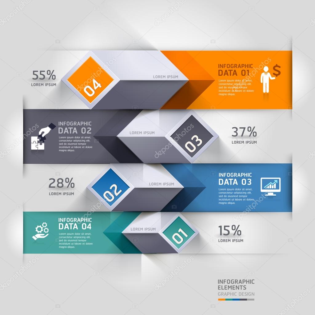 Diagram infographics options Stock Vector by ©graphixmania 42475561