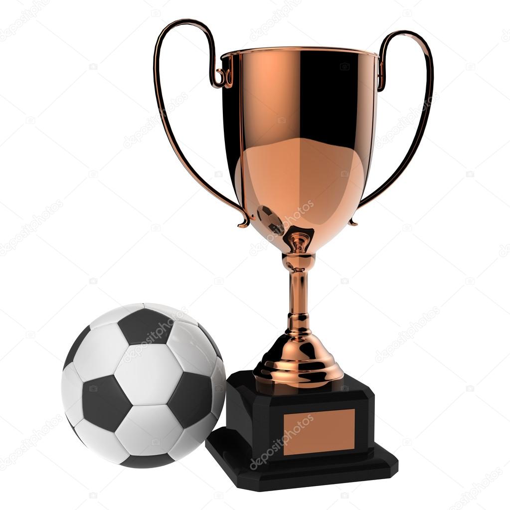 Copper award trophy — Stock Photo © graphixmania #42504675