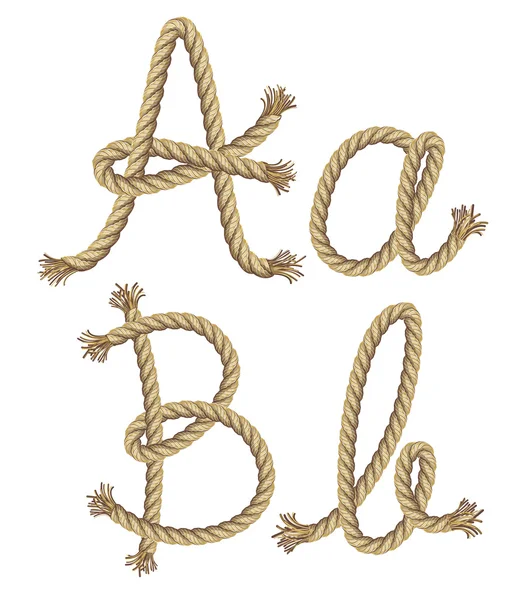 ᐈ Nautical font stock vectors, Royalty Free rope font illustrations ...