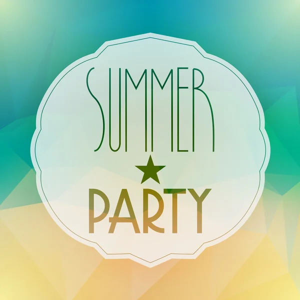 Vector elegant summer party background Stock Vector Image by ©jugulator ...