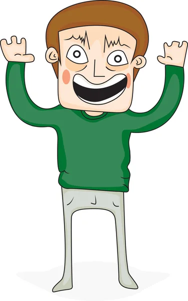 Krzyk człowieka Vector Art Stock Images | Depositphotos