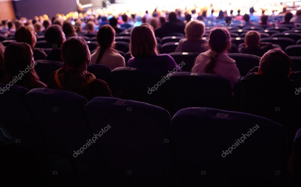 Viewers watching the show. — Stock Photo © danr13 #22485675