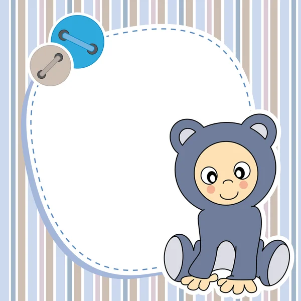 Baby boy card Stock Vector Image by ©sbego #26040001