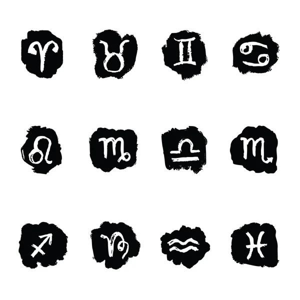 Horoscope Zodiac Star signs, vector set. Stock Vector Image by ...