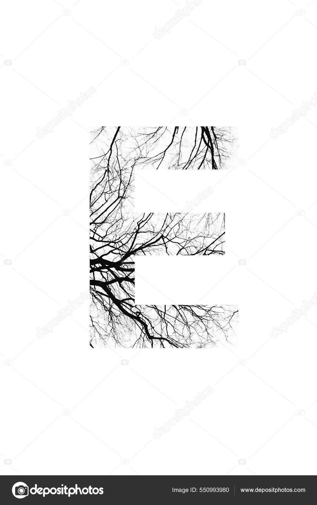 Tree Font Style Natural Font — Stock Photo © blazerrss #550993980
