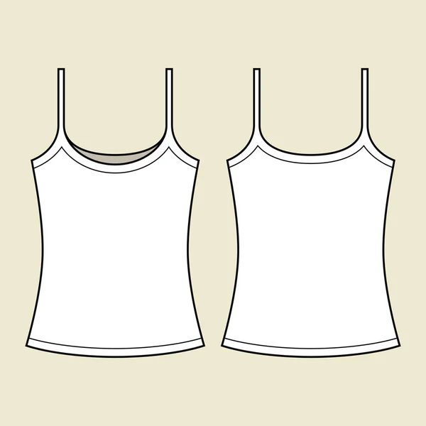 Vector singlets template Stock Vector Image by ©nikolae #12130419