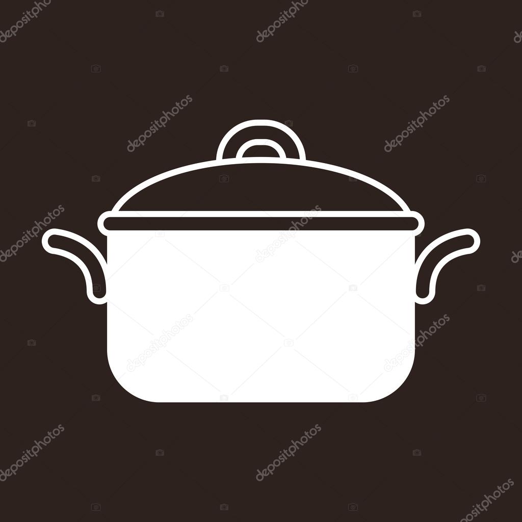 Cooking pot symbol Stock Vector Image by ©nikolae #22898374