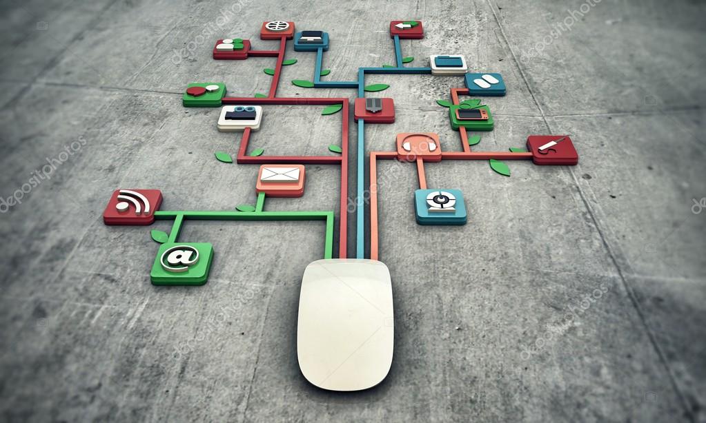 Mouse connections Stock Photo by ©homeworks255 12338607