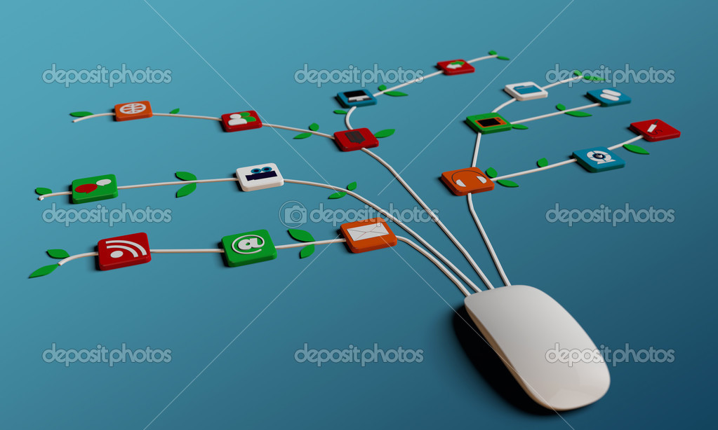 Mouse connections Stock Photo by ©homeworks255 12722064