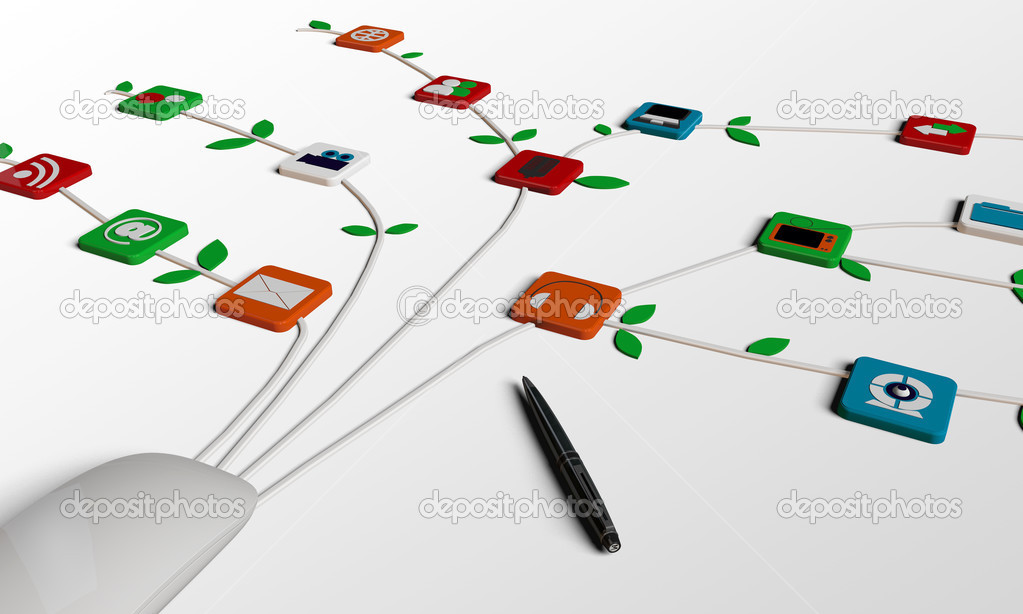 Mouse connections Stock Photo by ©homeworks255 12722124