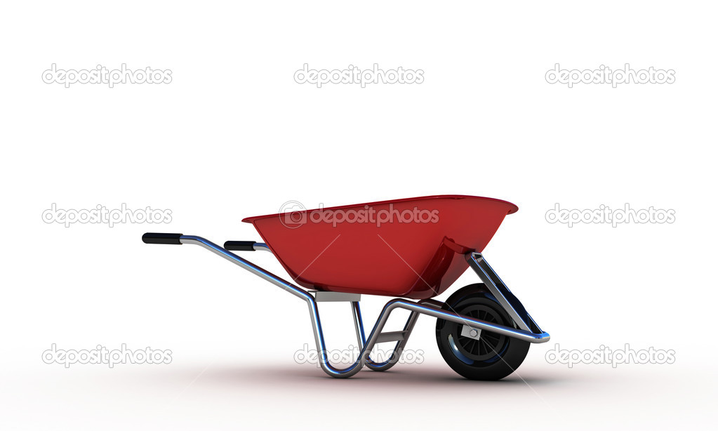 Red wheelbarrow Stock Photo by ©homeworks255 23466410