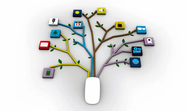 Mouse connections — Stock Photo © homeworks255 #9941081